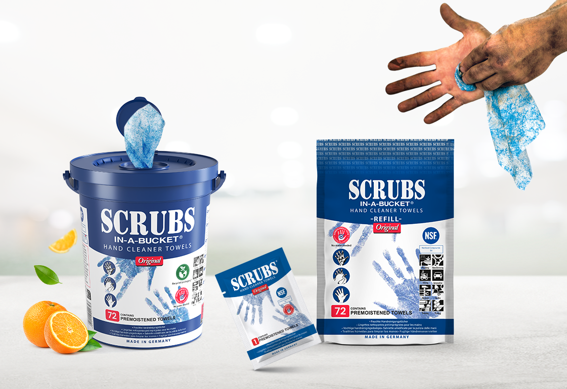Discover Scrubs In-a-bucket - ITW Industrial Solutions